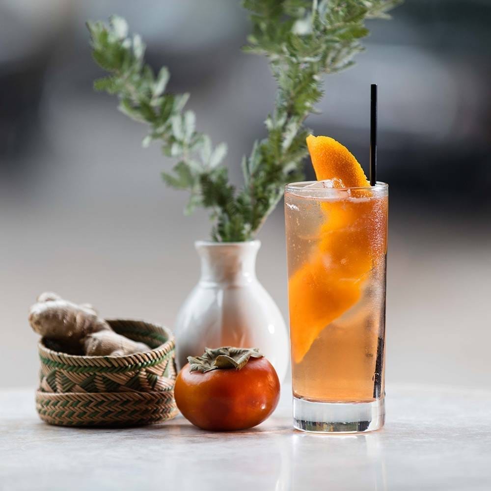 Persimmon Highball | Apologue Liqueurs